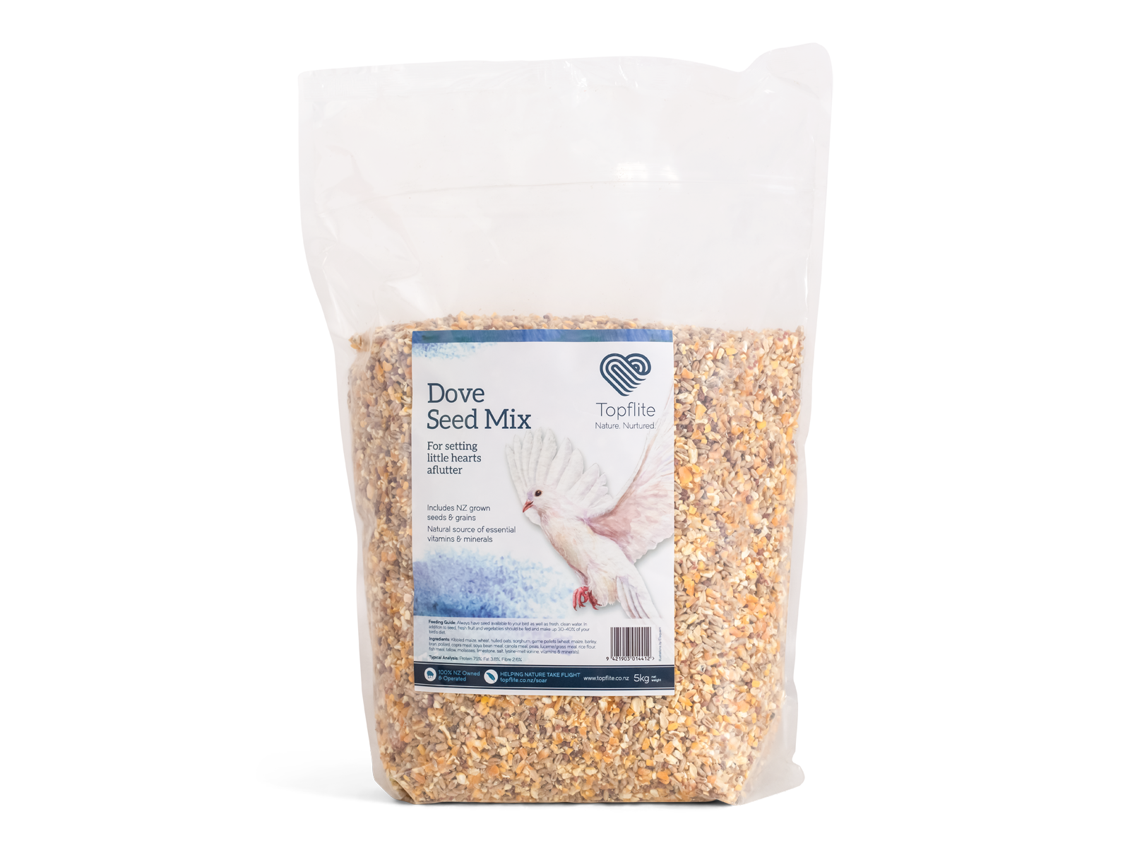 Dove Mix: Premium Nutrition for Active Birds | Topflite